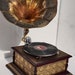 Antique Vintage Replica Gramophone Phonograph Record Player - Etsy UK