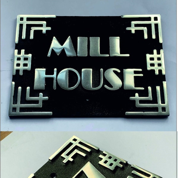 Art Deco Sign - Etsy