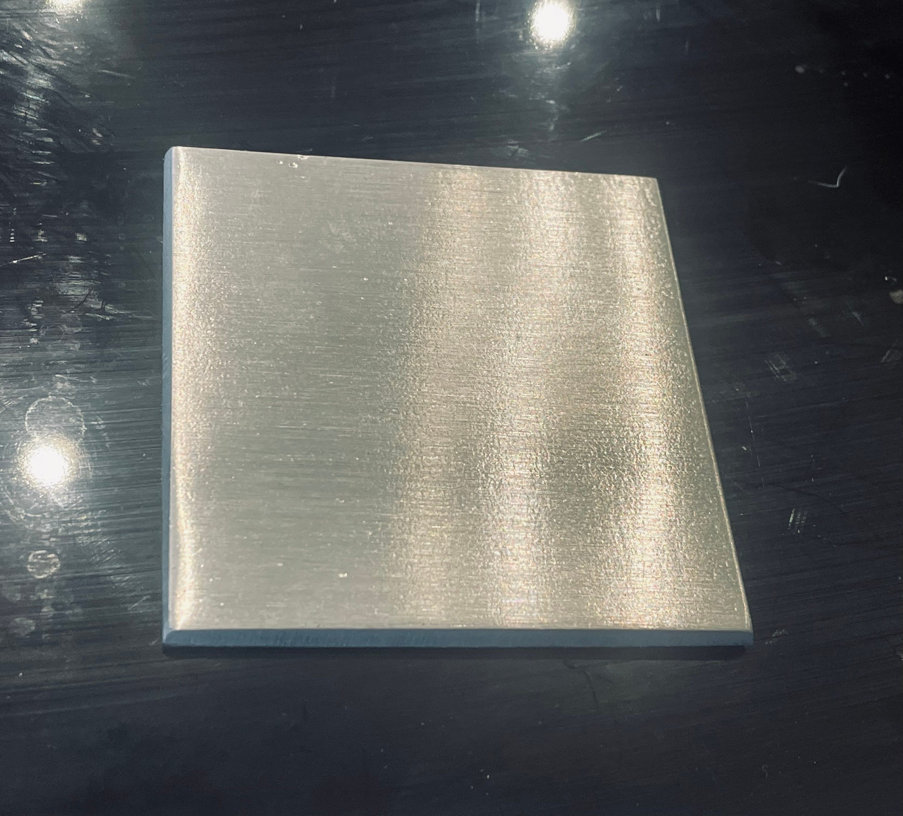 Brushed Metal Square Wall Tiles Silver - Etsy