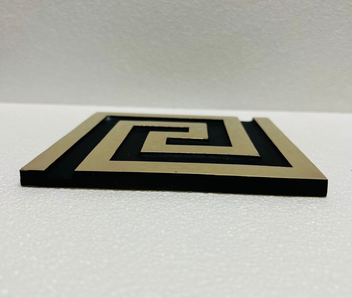 Solid Cast Bronze Greek Key Wall Tiles - Etsy UK