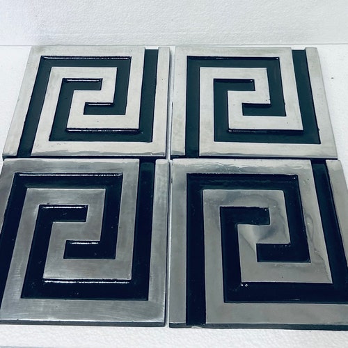 Solid Cast Bronze Greek Key Wall Tiles - Etsy