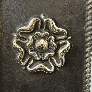 SOLID BRONZE Tudor Rose House Door Address Sign Metal Any Number ...