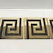 Solid Cast Bronze Greek Key Wall Tiles - Etsy