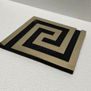 Solid Cast Bronze Greek Key Wall Tiles - Etsy
