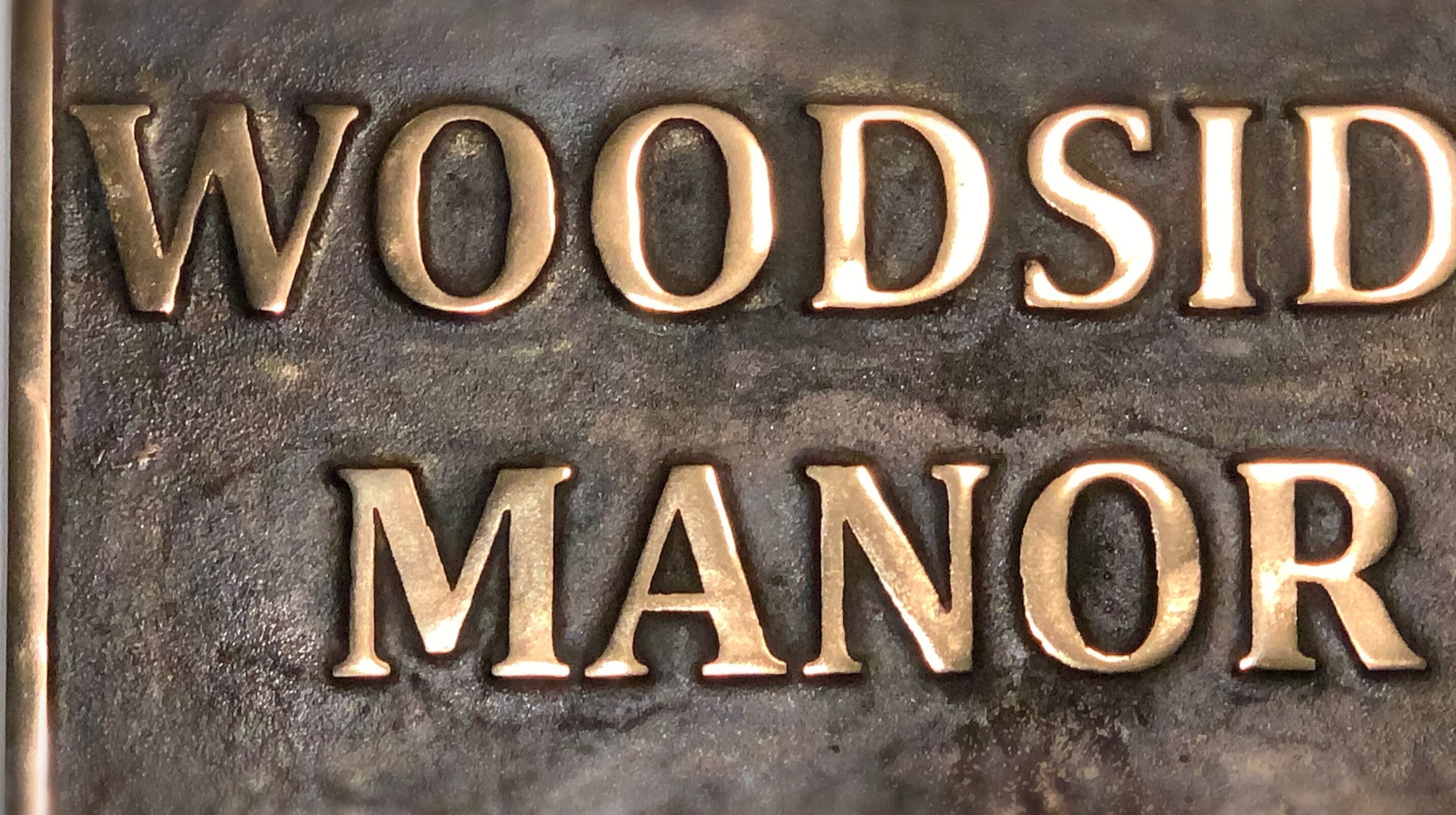 Cast Bronze Custom Made House Address Sign 40X 30CM Door | Etsy