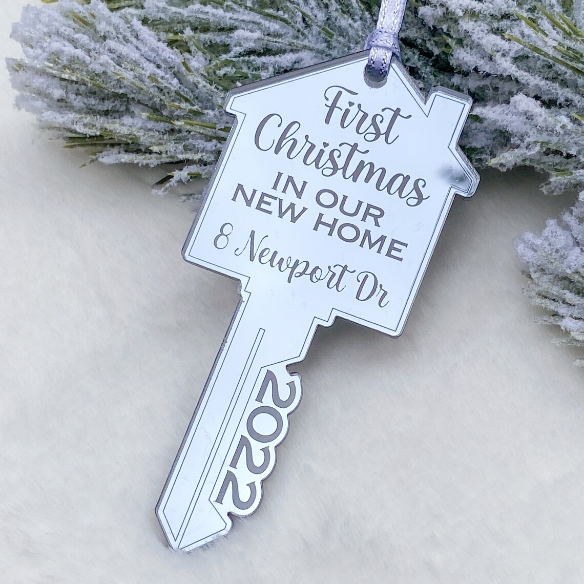 First Christmas Bauble for New Home - Perfect Keepsake Ornament Gift ...