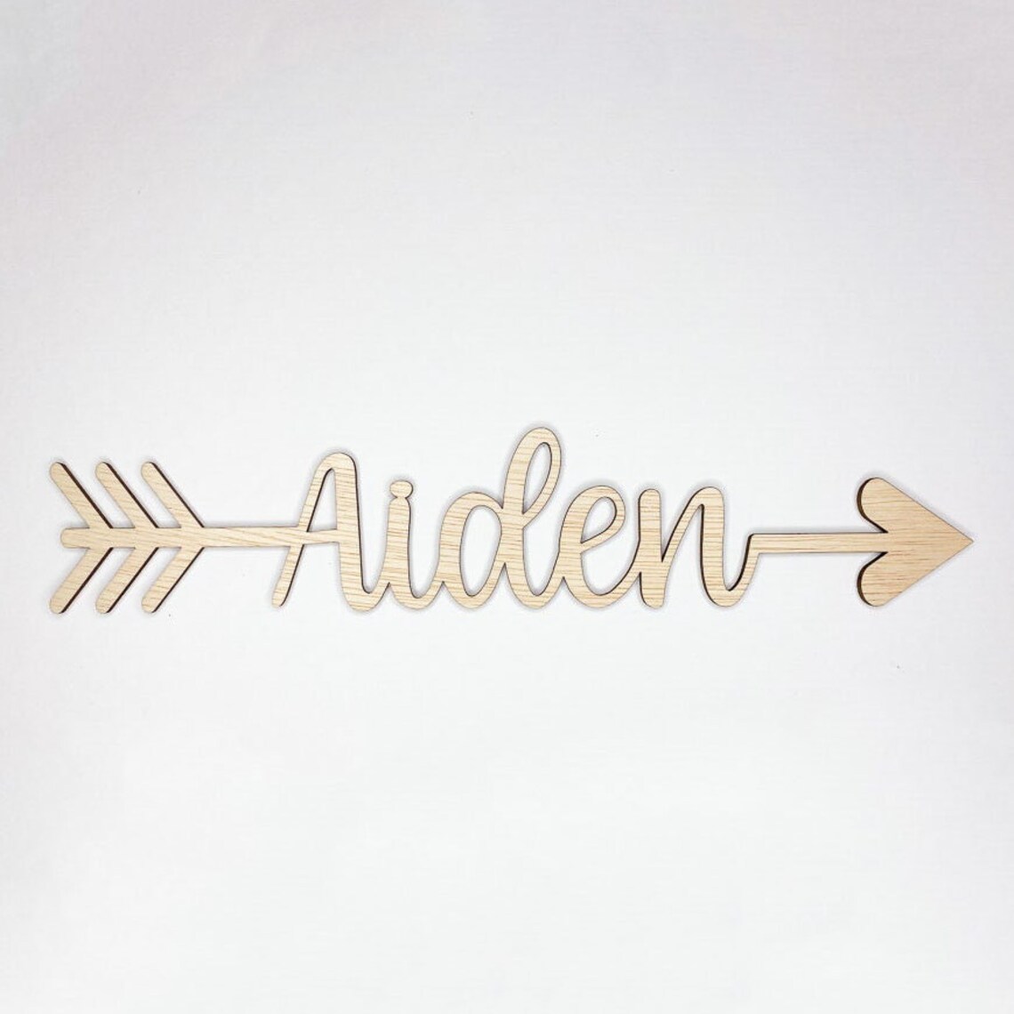 Personalised Name Arrow Wall Plaque - Nursery or Children's Bedroom ...