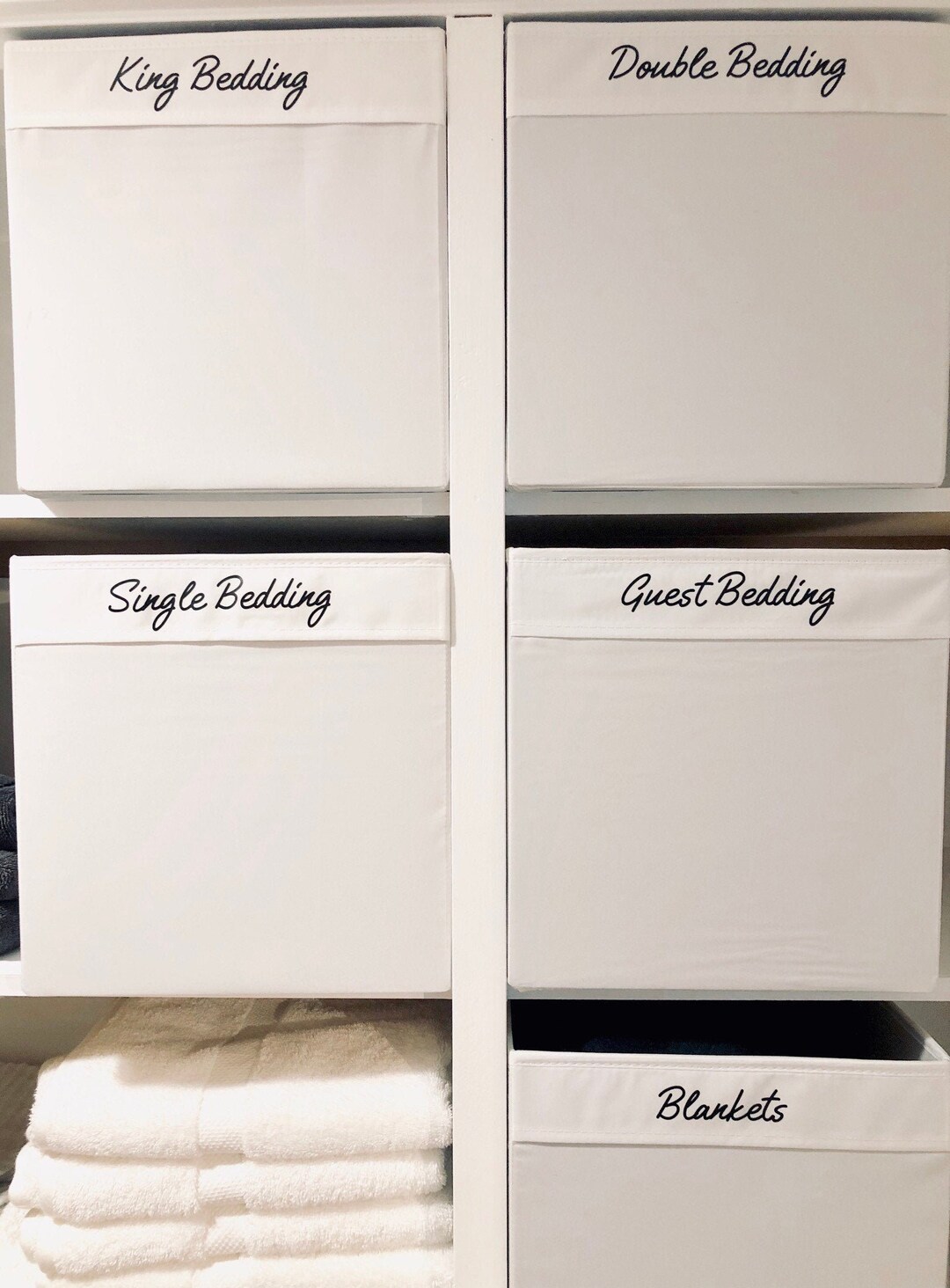 Personalised Storage / Recycling Labels / Decals // Home Organisation ...