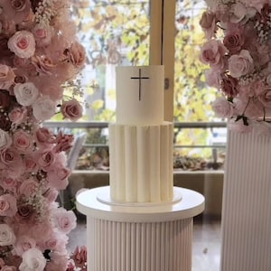 Religious Cross Cake Charm - Cake Decoration for Christening ...