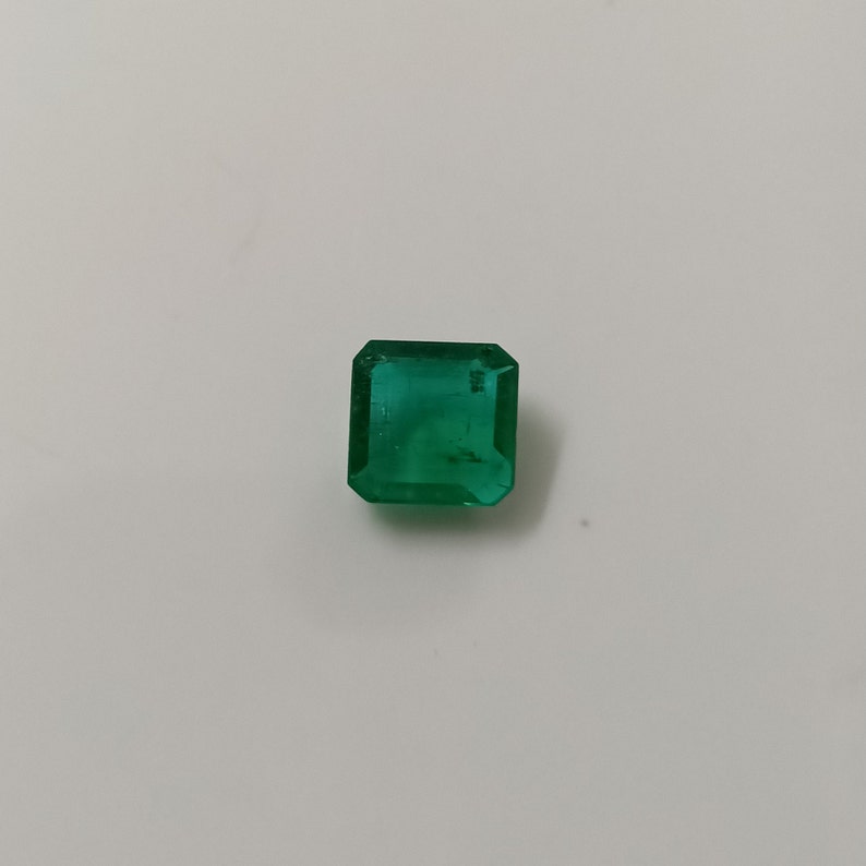 Natural Gemstone Emerald Cut Square AAA Quality. Emerald 7 Mm - Etsy