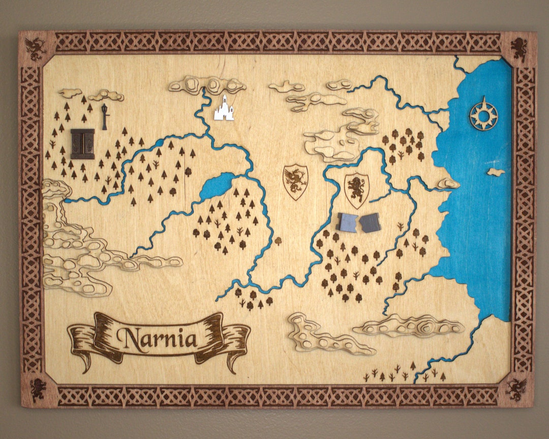 Narnia Map - Etsy