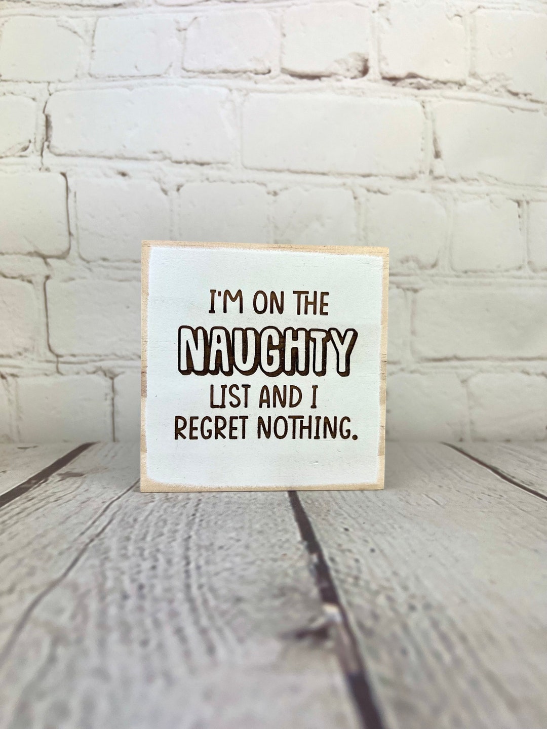 Funny Naughty List Funny Holiday Sign Funny Office Sign - Etsy