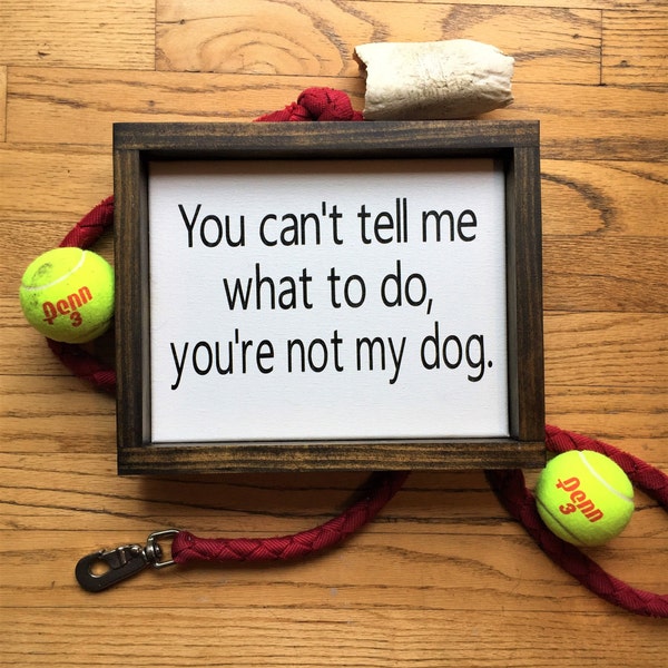 Funny Dog Signs - Etsy