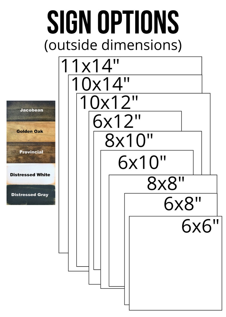 Square Framed Sign Blanks 8x8 Framed Wood Sign Blank - Etsy