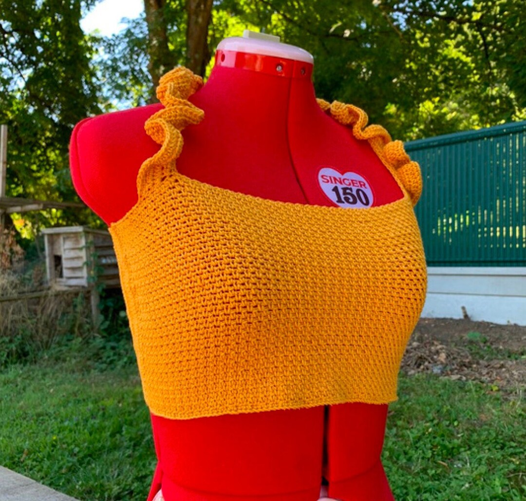 DIGITAL PATTERN Princess Tube Top, Crochet Pattern, Digital Pattern - Etsy