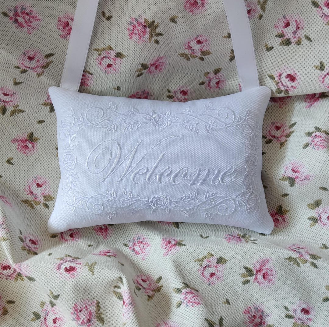 French Shabby Chic Welcome Sign - Etsy