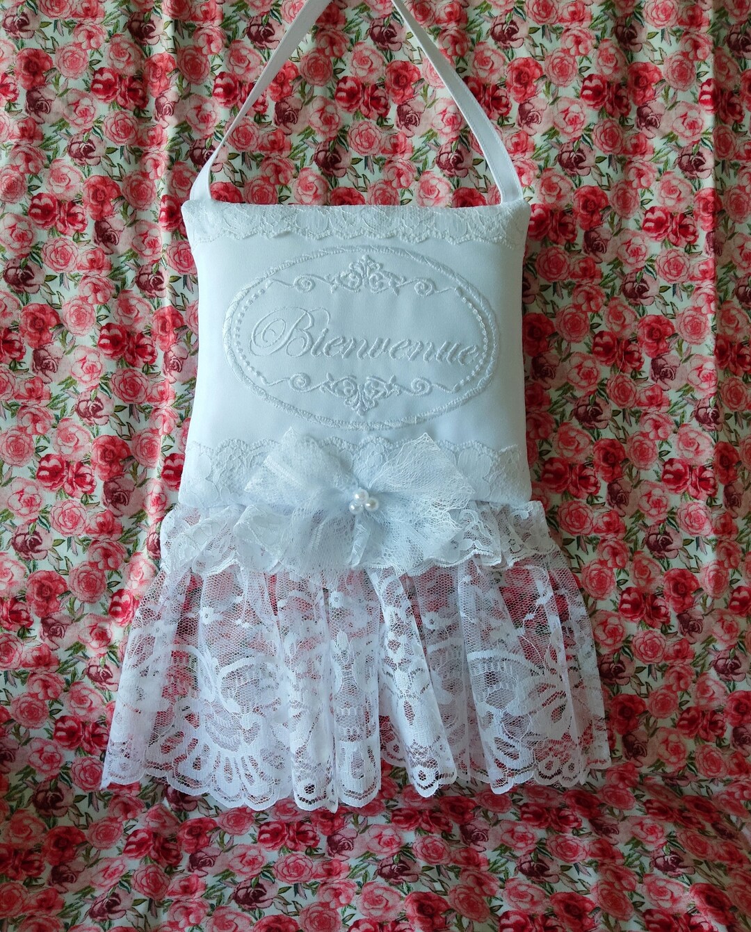 French Shabby Chic Welcome Sign - Etsy