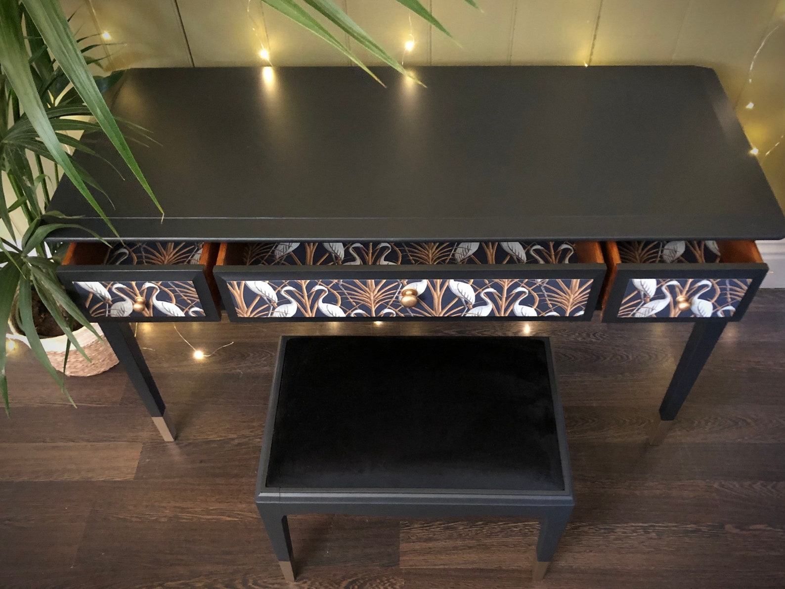 Stag Dressing Table/ Console Table/ Desk - Etsy UK