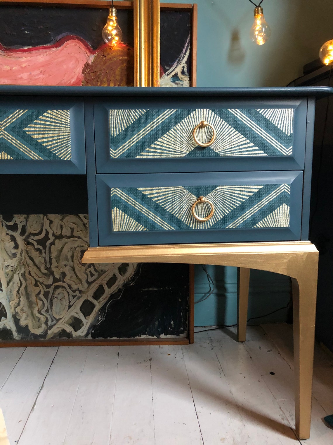 Stag Desk /dressing Table Commission Work | Etsy