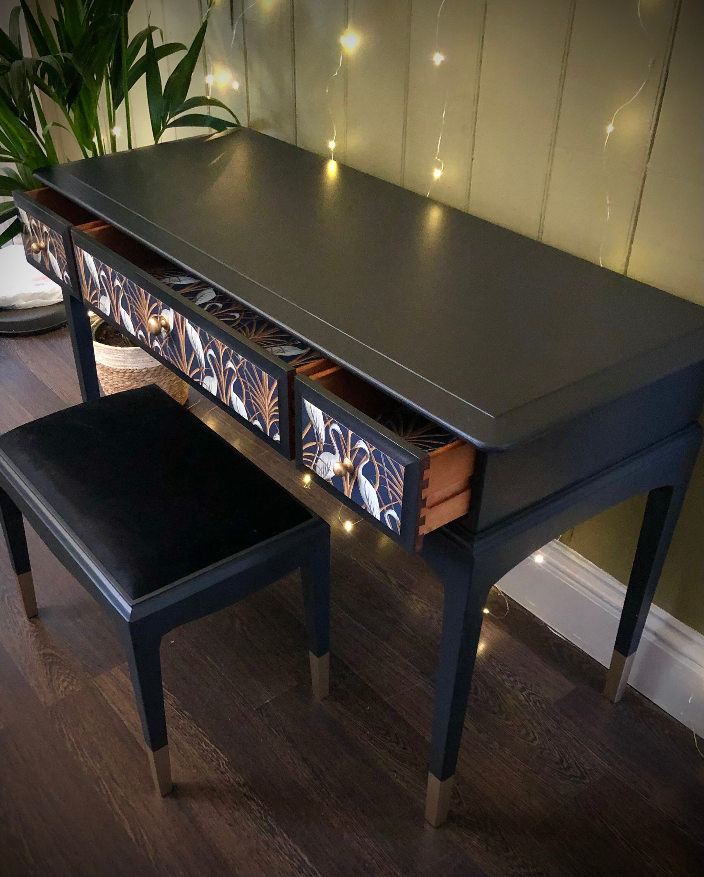 Stag Dressing Table/ Console Table/ Desk - Etsy UK