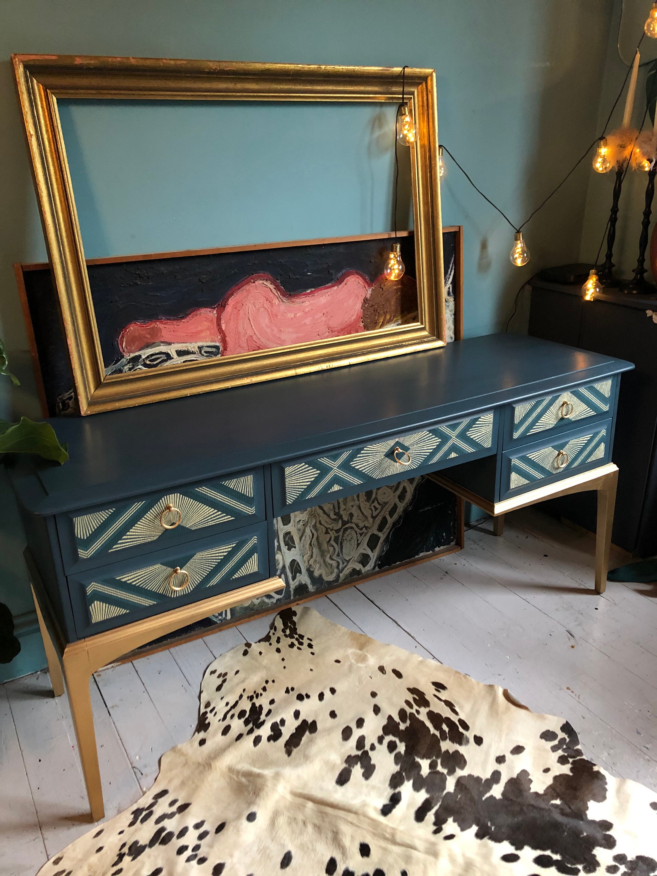 Stag Desk /dressing Table Commission Work | Etsy