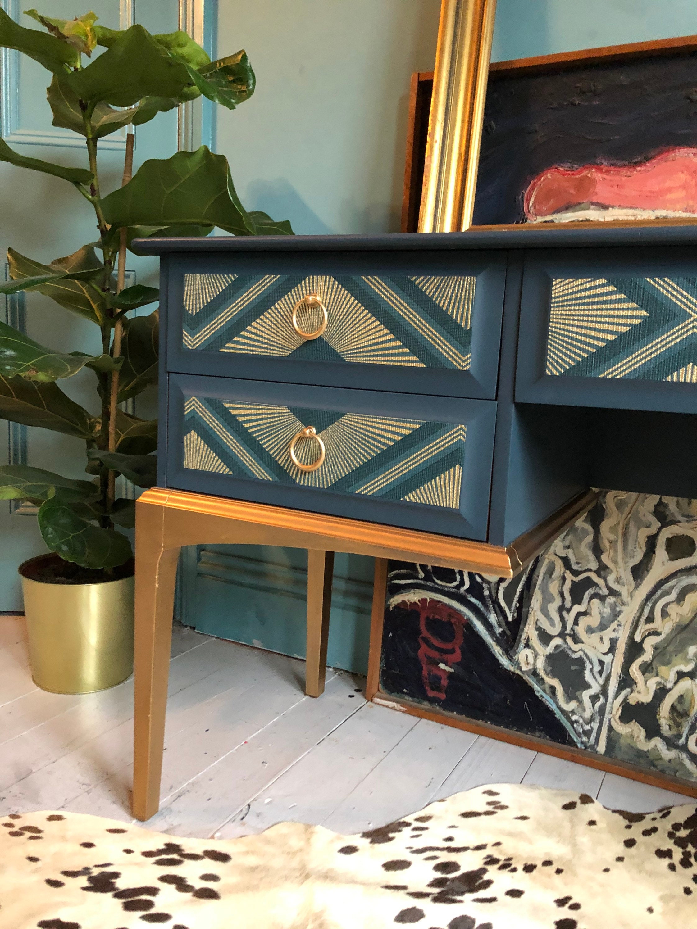 Stag Desk /dressing Table Commission Work | Etsy