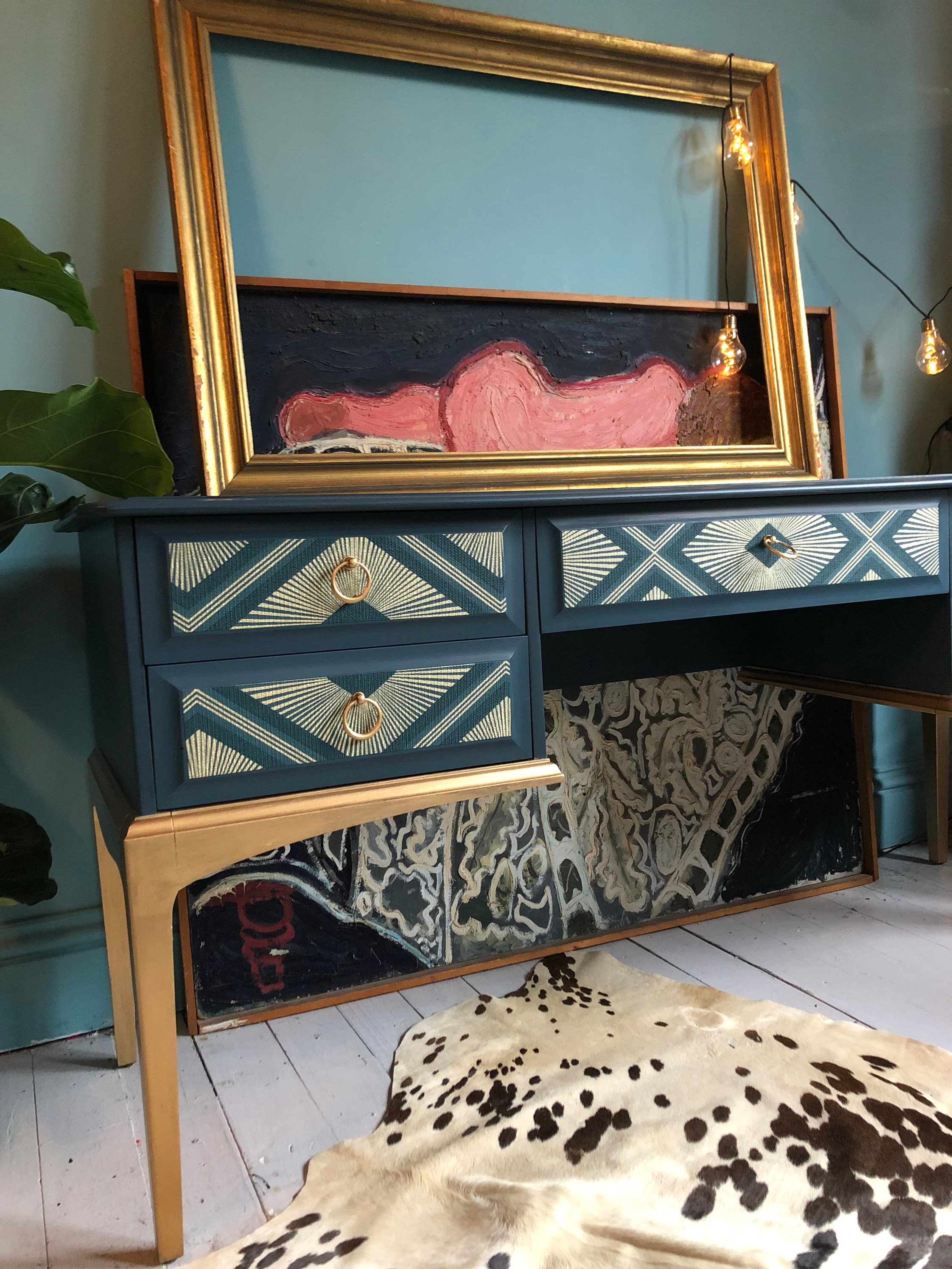 Stag Desk /dressing Table Commission Work | Etsy