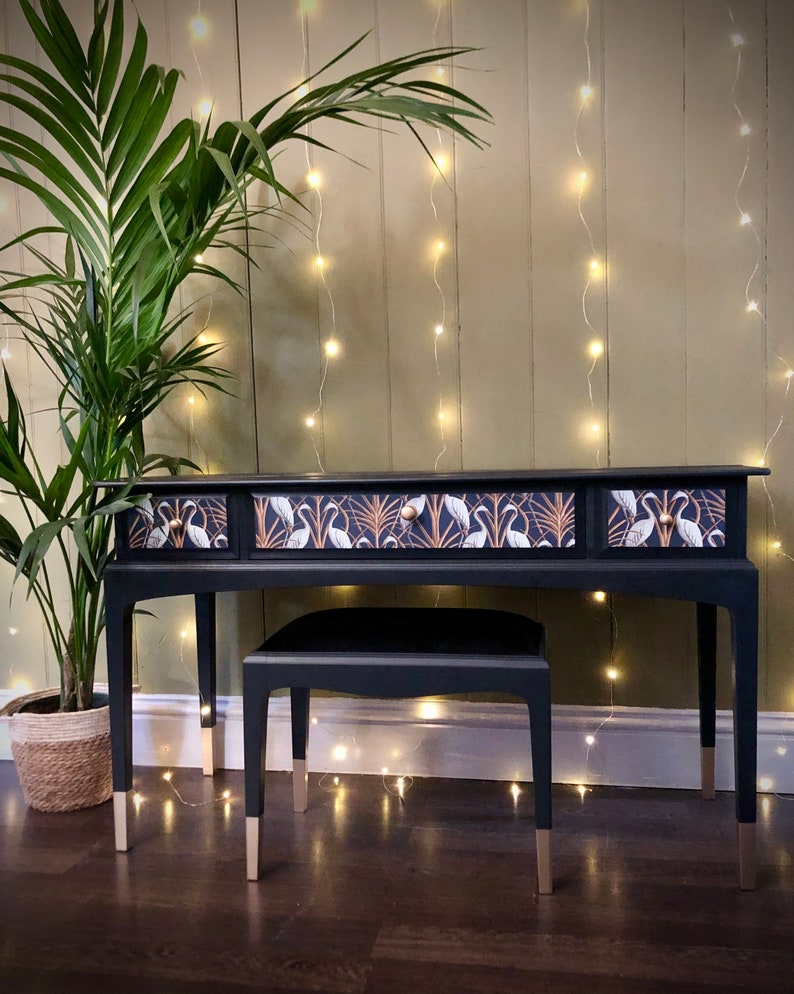 Stag Dressing Table/ Console Table/ Desk - Etsy UK