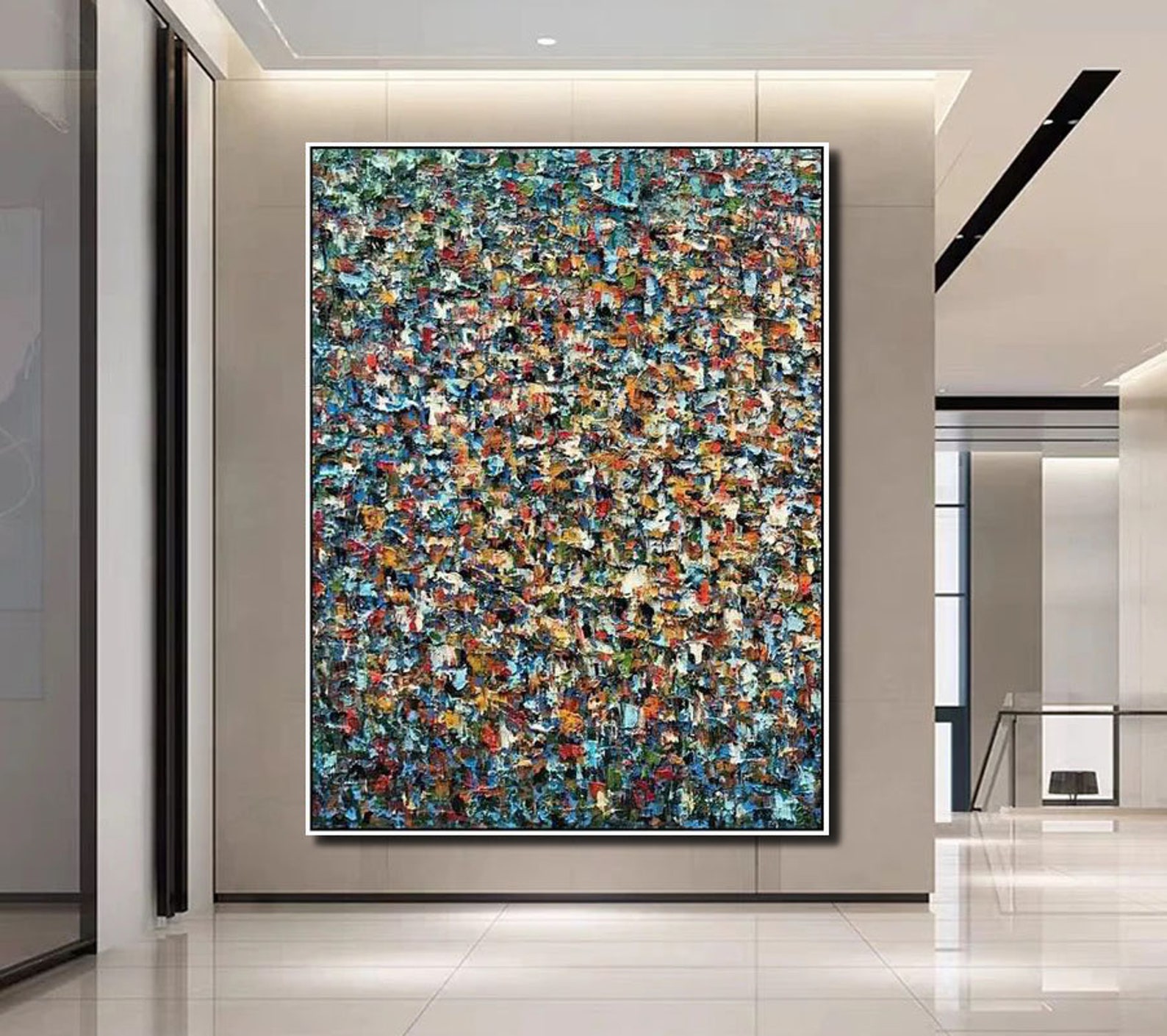 Extra Large Abstract Painting Original Hand Painted Art - Etsy