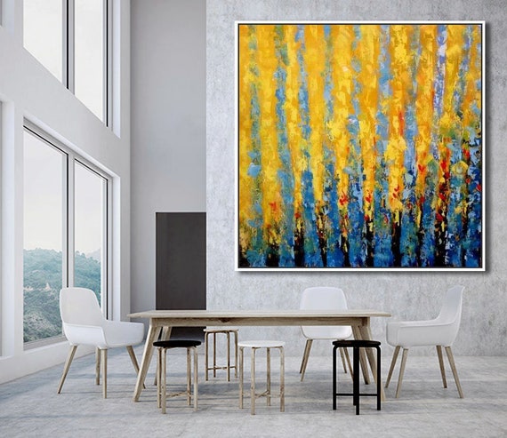 Hand Painted Extra Large Painting Original Contemporary | Etsy