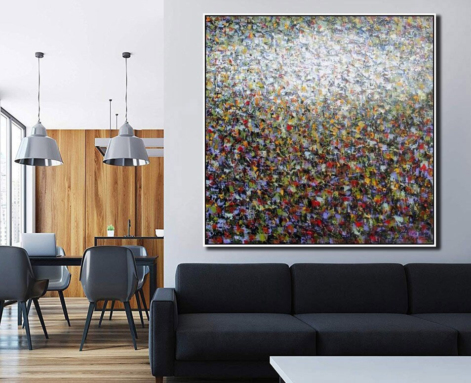 Extra Large Painting Texture Painting Art Room Original | Etsy