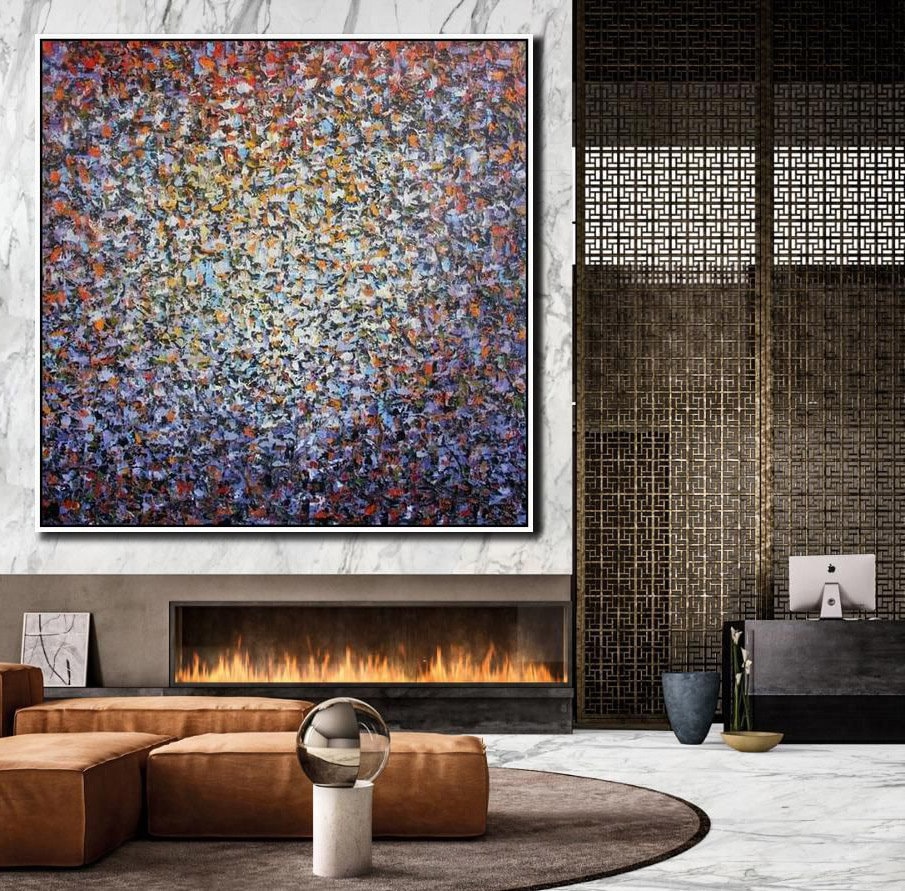 Extra Large Painting Texture Painting Art Room Original | Etsy