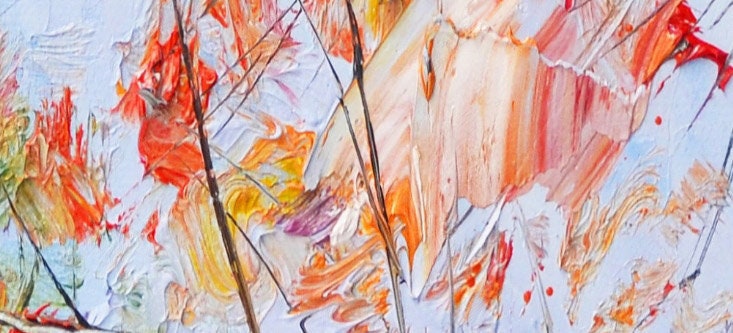 Contemporary Abstract Art Texture Abstract Painting Extra | Etsy