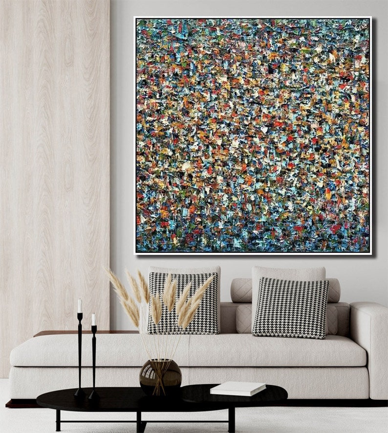 Extra Large Painting Texture Painting Art Room Original | Etsy