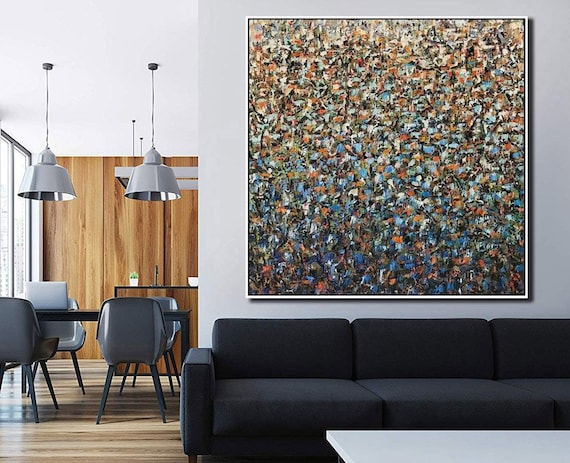 Extra Large Painting Texture Painting Art Room Original - Etsy