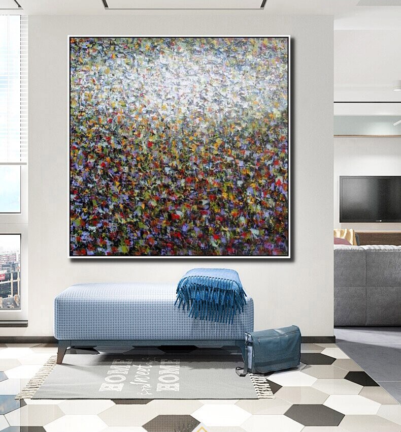 Extra Large Painting Texture Painting Art Room Original | Etsy