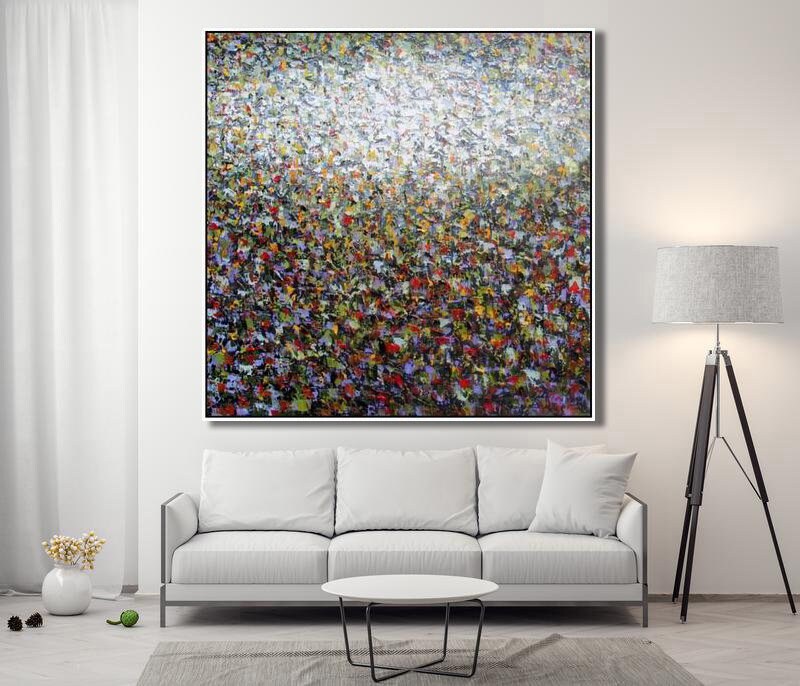 Extra Large Painting Texture Painting Art Room Original | Etsy