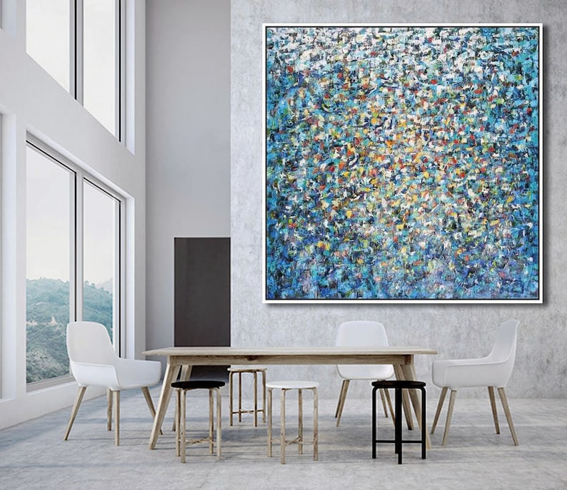 Original Contemporary Hand Painted Abstract Painting Canvas - Etsy