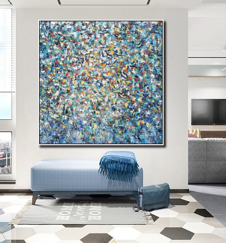 Extra Large Painting Texture Painting Art Room Original | Etsy