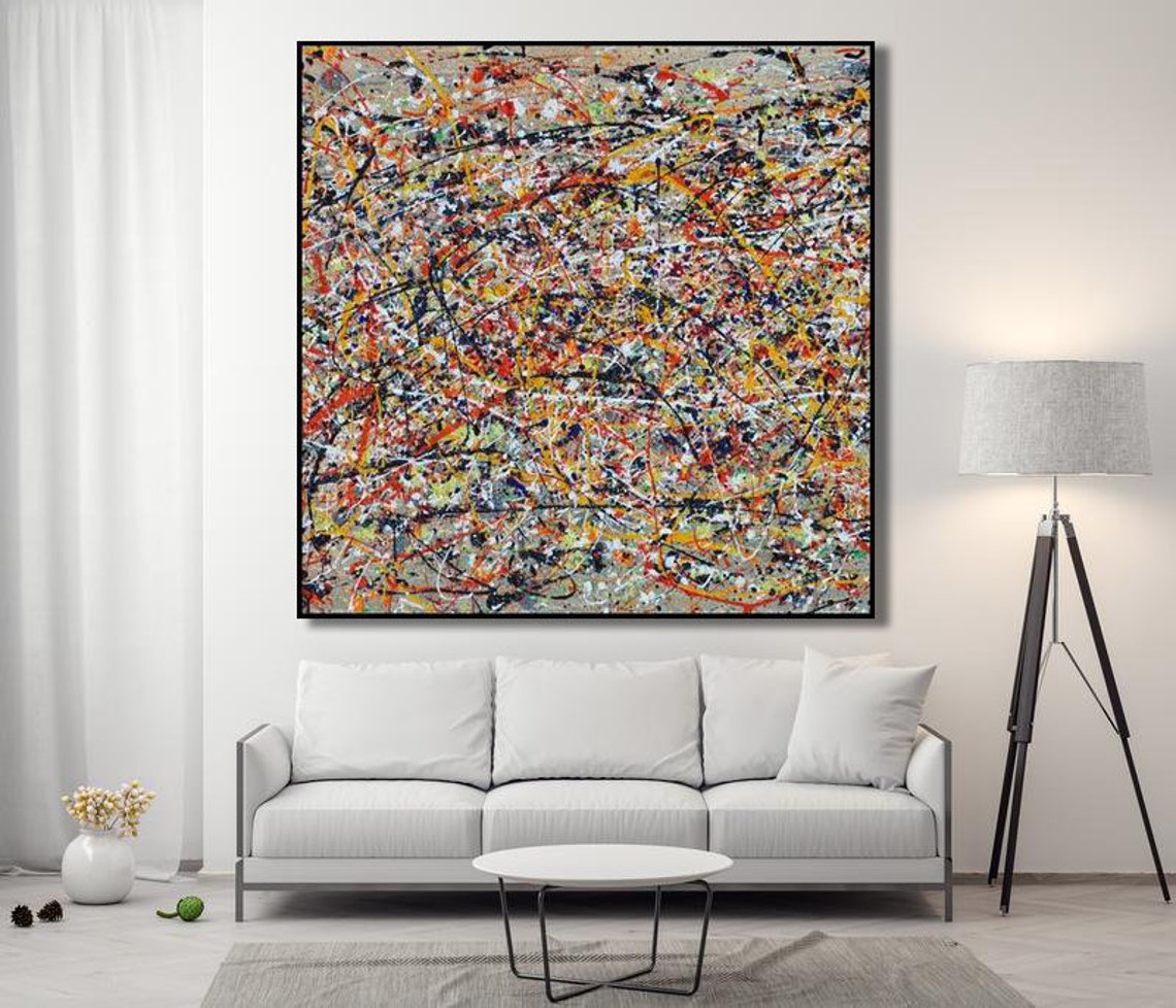 Large Original Contemporary Painting Texture Painting Modern | Etsy