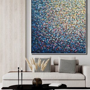 Extra Large Painting Texture Painting Art Room Original Contemporary ...