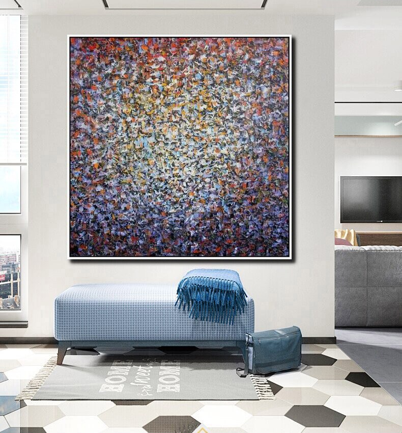 Extra Large Painting Texture Painting Art Room Original | Etsy
