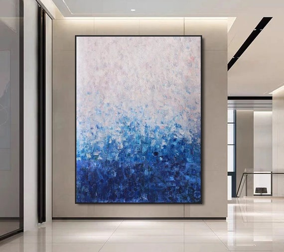 Extra Large Canvas Painting Original Hand Painted Art Modern | Etsy