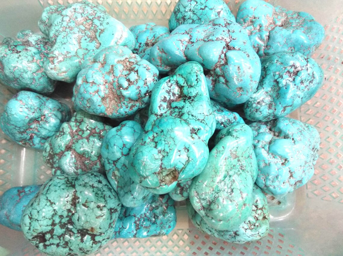 Large Rare Cream White Turquoise Raw Rough Turquoise | Etsy