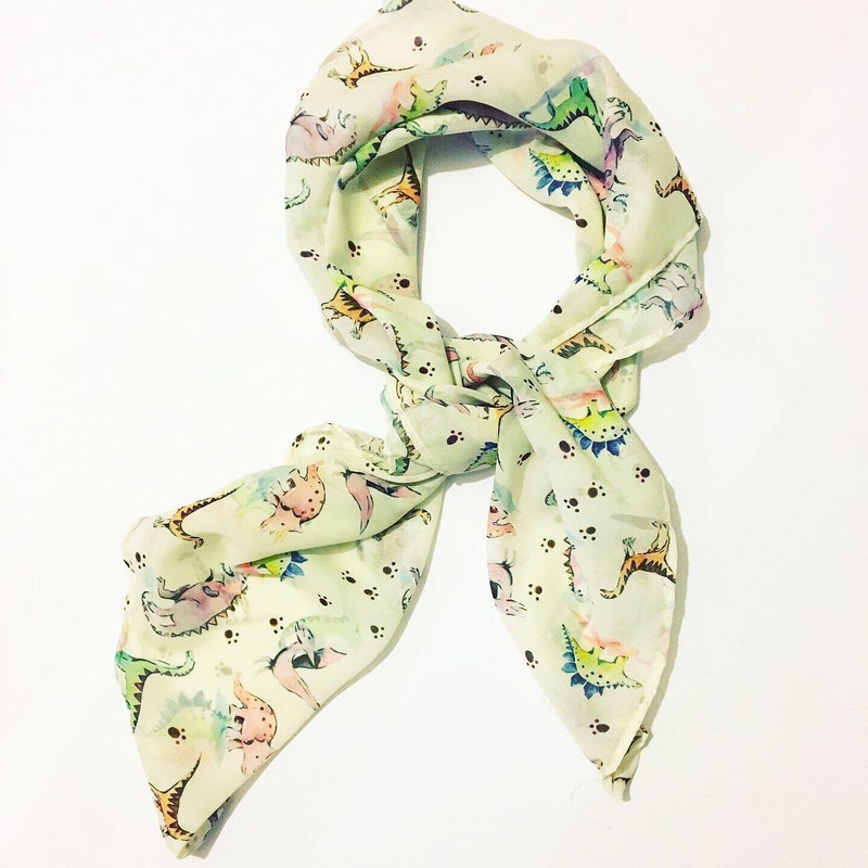 Dinosaur Scarf - Etsy UK