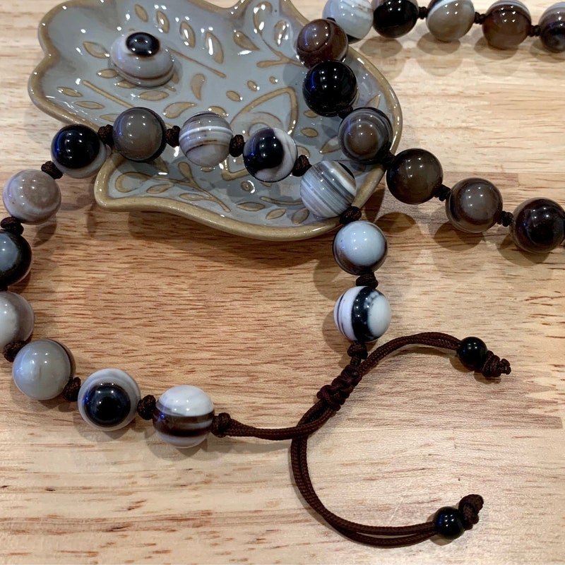 Tibetan Agate Evil Eyes - Etsy