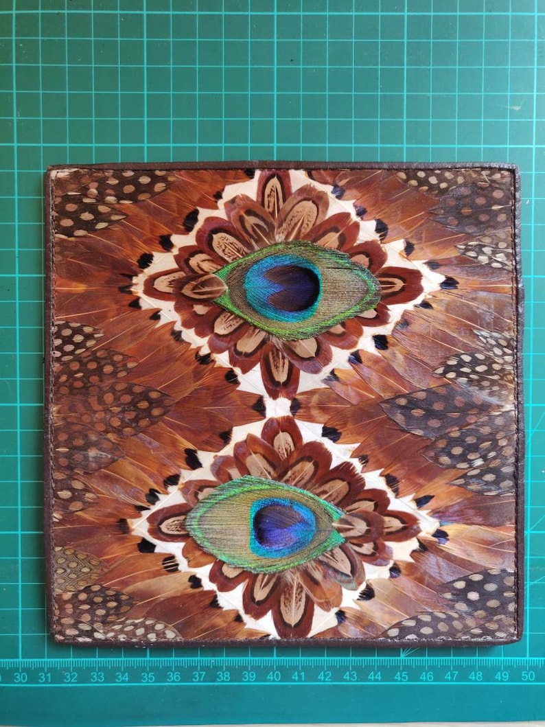 Peacock Feather Wallets - Etsy