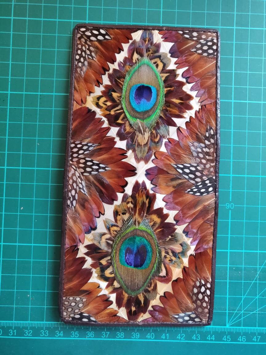 Peacock Feather Wallets - Etsy