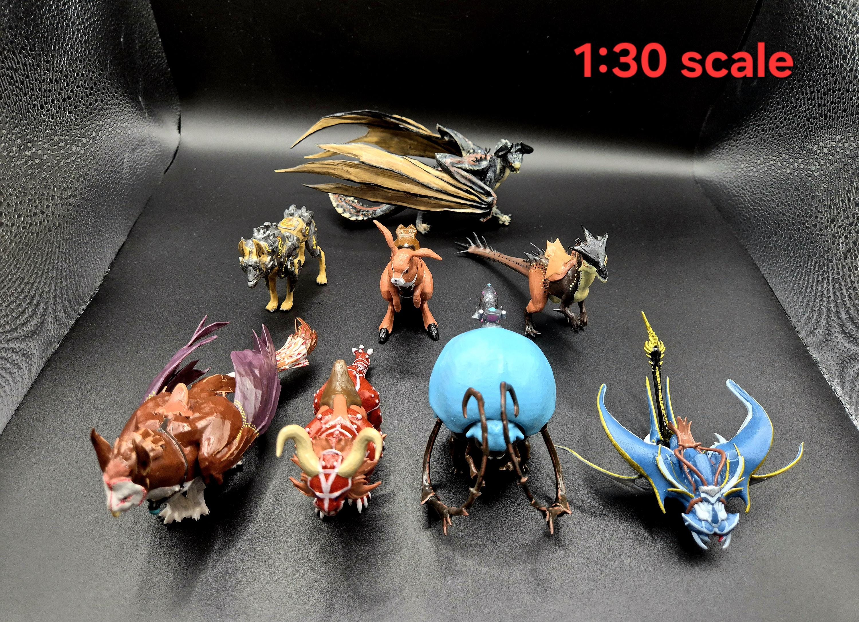 Guild Wars 2 Mounts Figurines - 3D Printed and Hand Painted - Etsy
