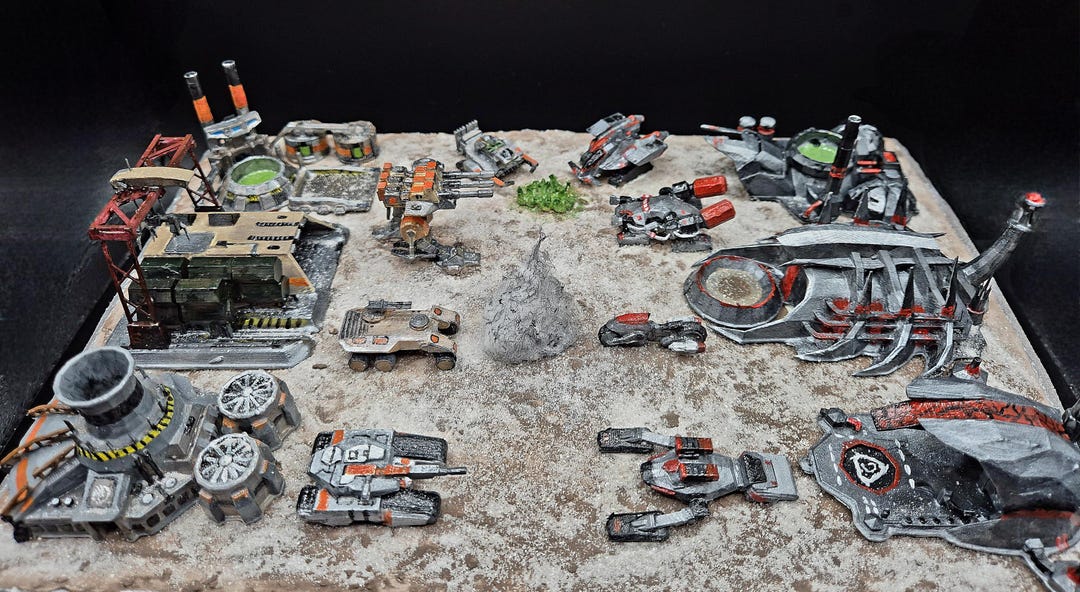 Fan Made Command & Conquer Diorama 20 X 30 Cm - Etsy